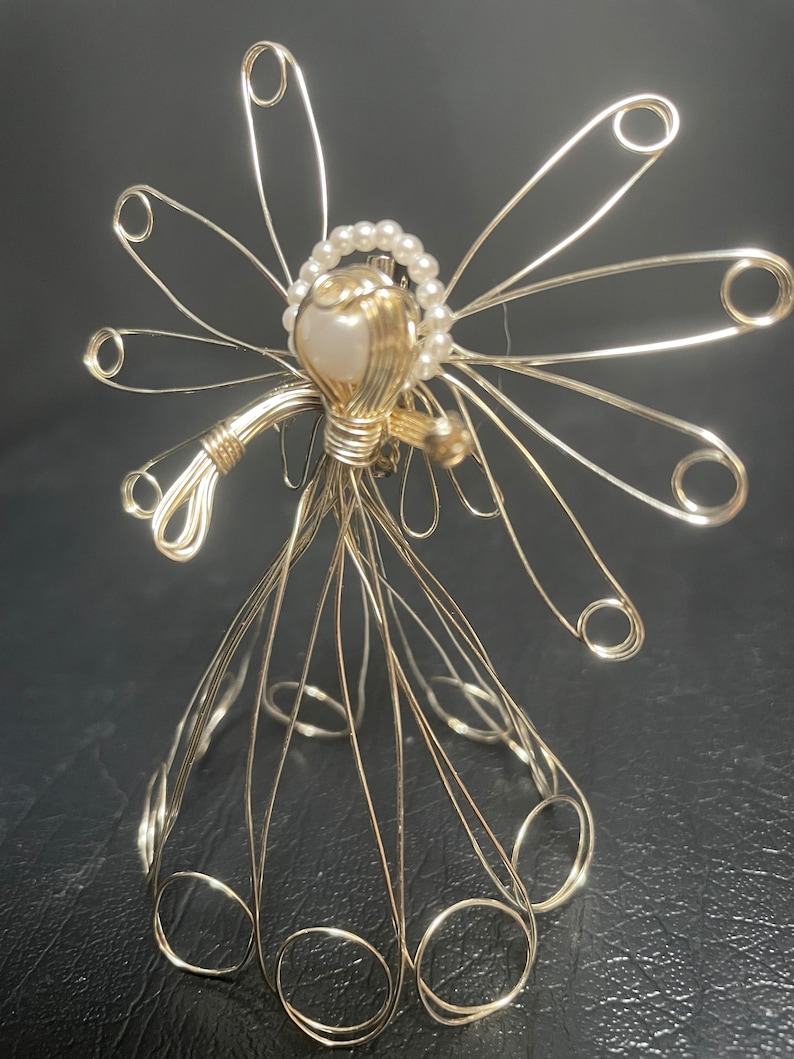 Silver Wire Angel - Etsy
