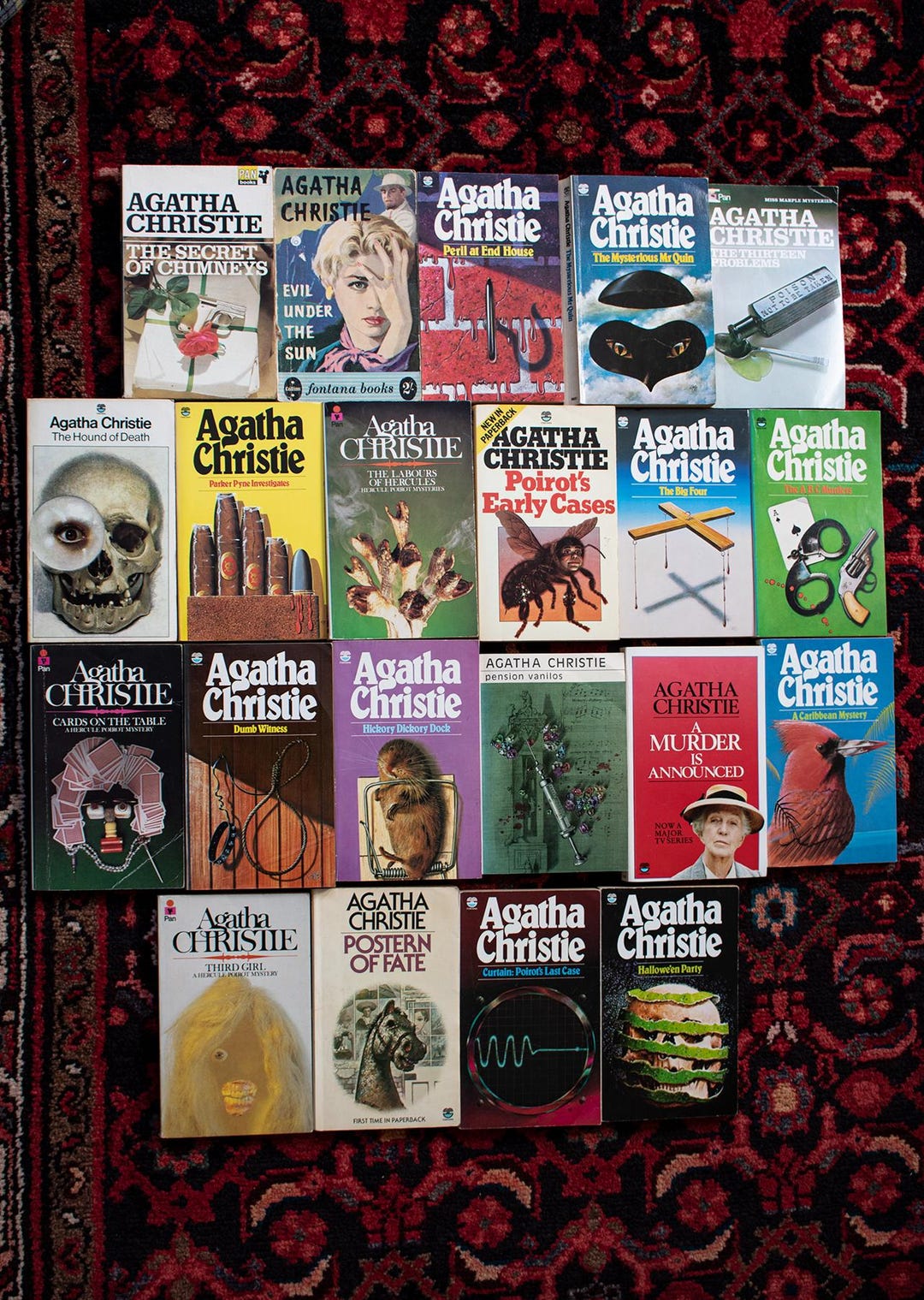 Agatha Christie Paperbacks (inc First Editions) - Etsy