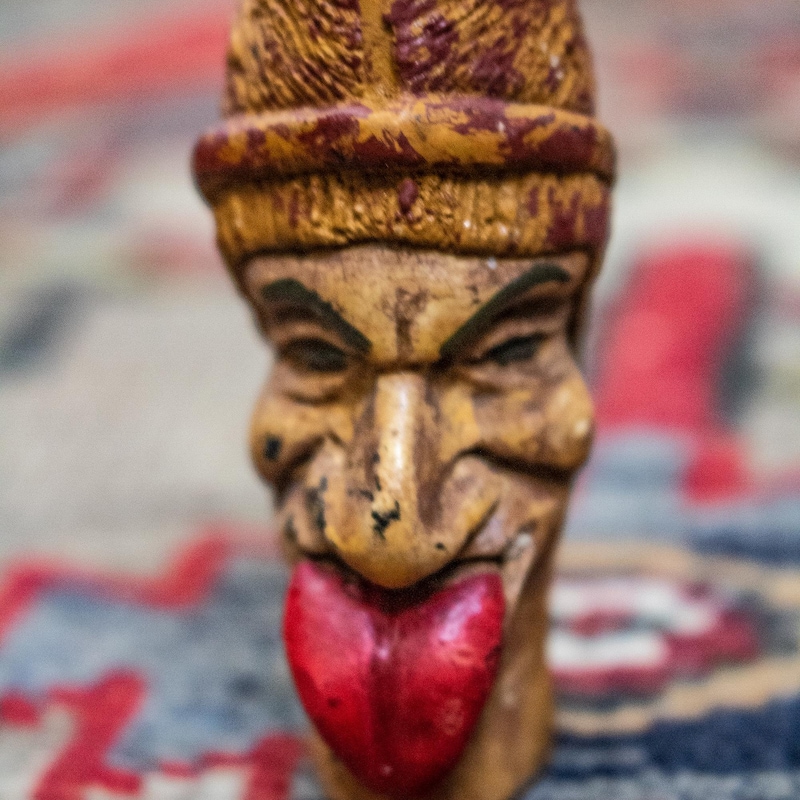 Hand Carved Bone Face - Etsy UK