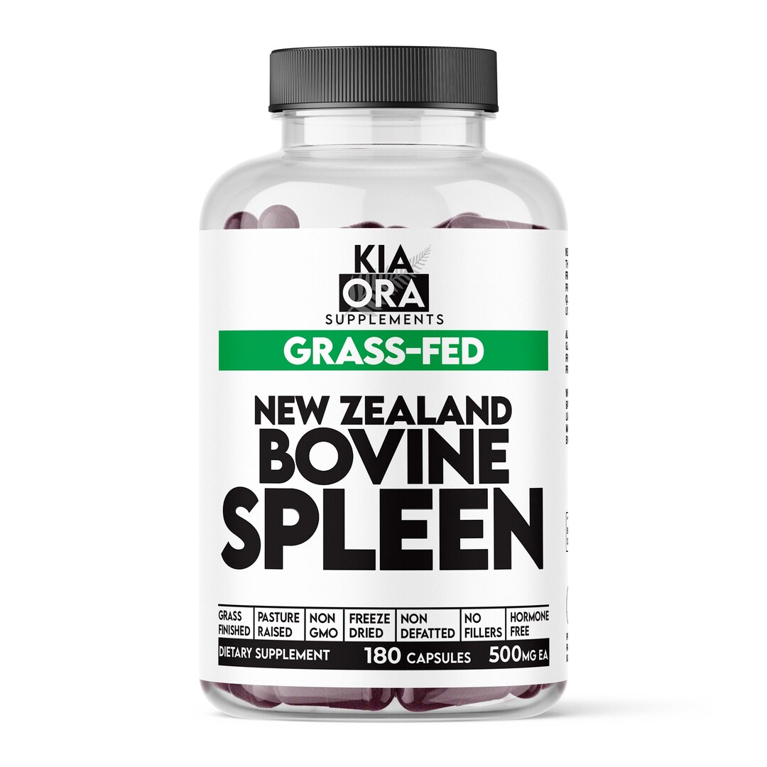 Grass-fed Bovine Spleen – Heme Iron and Immune Support | Pure Freeze ...