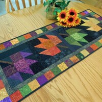Quilted Table Runner - Etsy