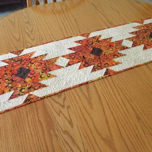 Quilted Southwest Table Runner, Aztech Table Topper, Navajo Design ...