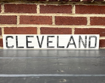 Cleveland Ohio Sign - Etsy