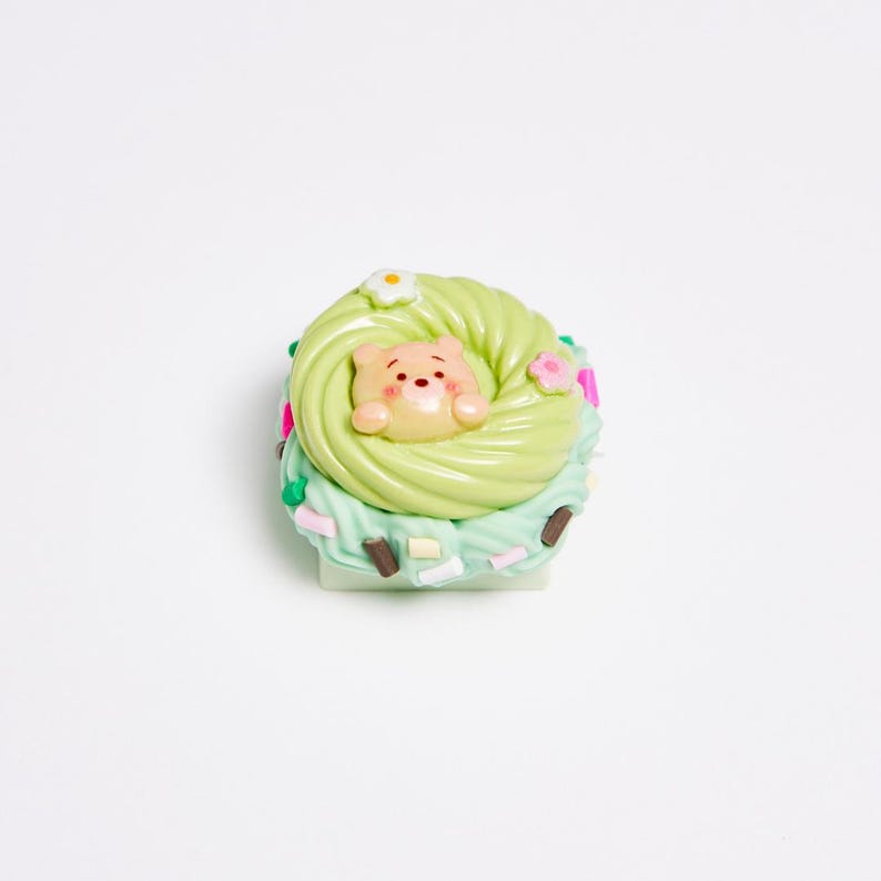 Matcha Dessert Artisan Keycaps | Mechanical Keyboards | Mochi, Cake ...