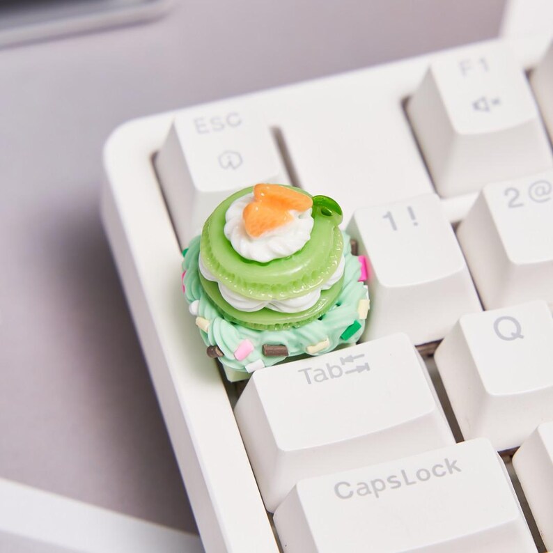 Matcha Dessert Artisan Keycaps | Mechanical Keyboards | Mochi, Cake ...