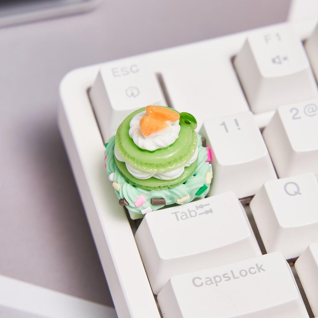 Matcha Dessert Artisan Keycaps | Mechanical Keyboards | Mochi, Cake ...