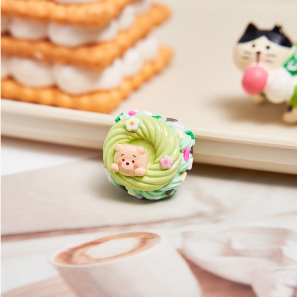 Matcha Dessert Artisan Keycaps | Mechanical Keyboards | Mochi, Cake ...