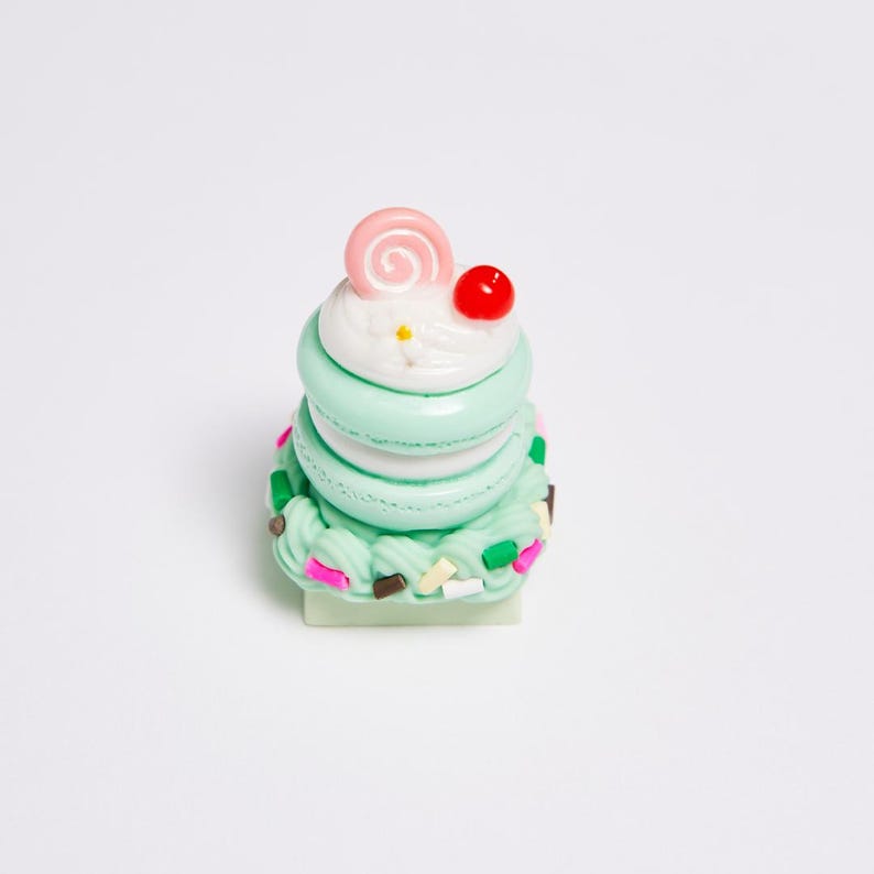 Matcha Dessert Artisan Keycaps | Mechanical Keyboards | Mochi, Cake ...