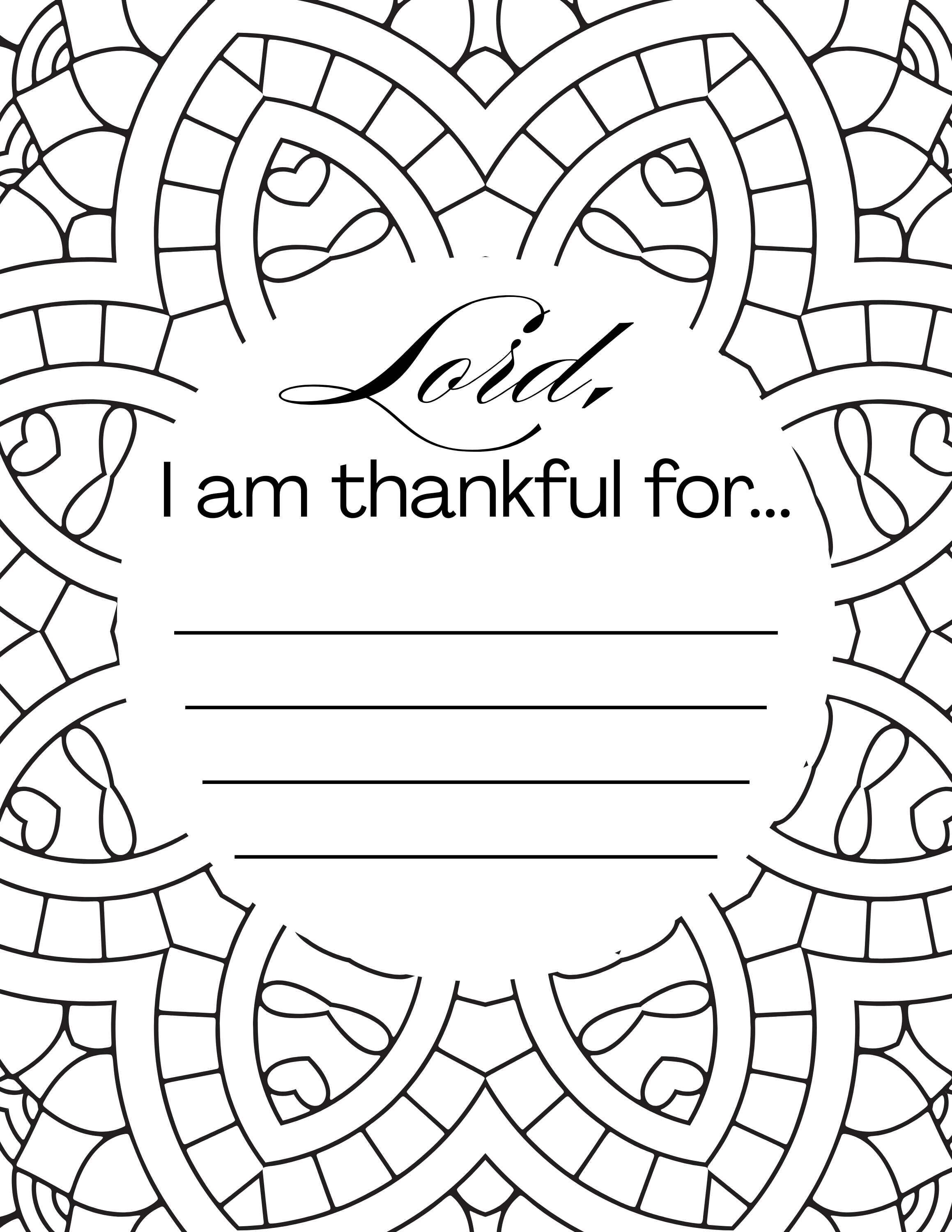 Printable Coloring Prayer Journal: Christian Reflection & Gratitude ...