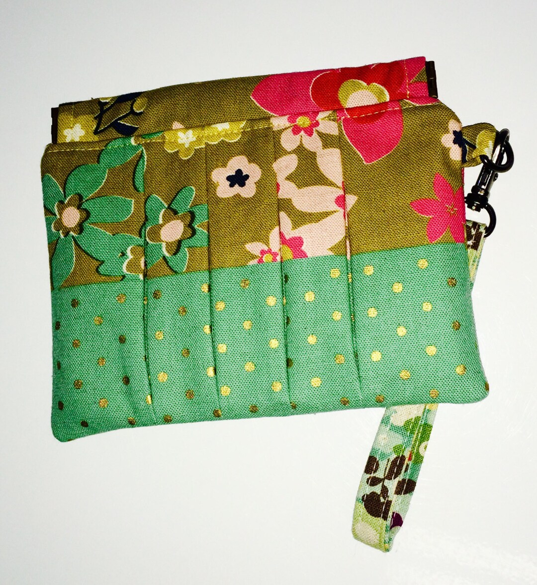 Pleated Flex-frame Wristlet PDF Pattern ON SALE - Etsy