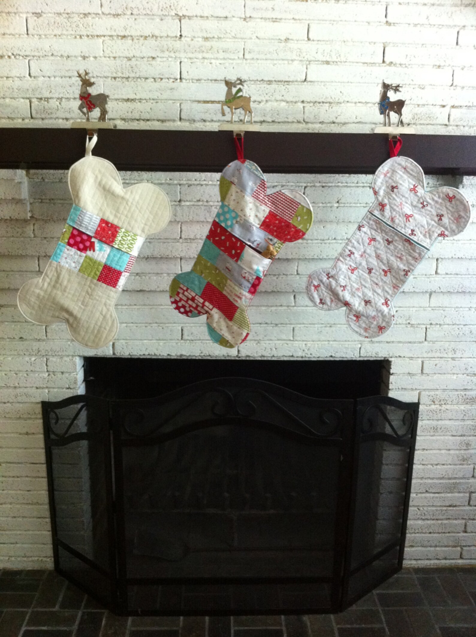 Dog Bone Stockings PATTERN PDF FILE | Etsy Canada