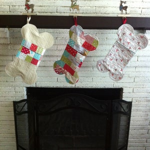 Dog Bone Stockings PATTERN (PDF FILE) - Etsy