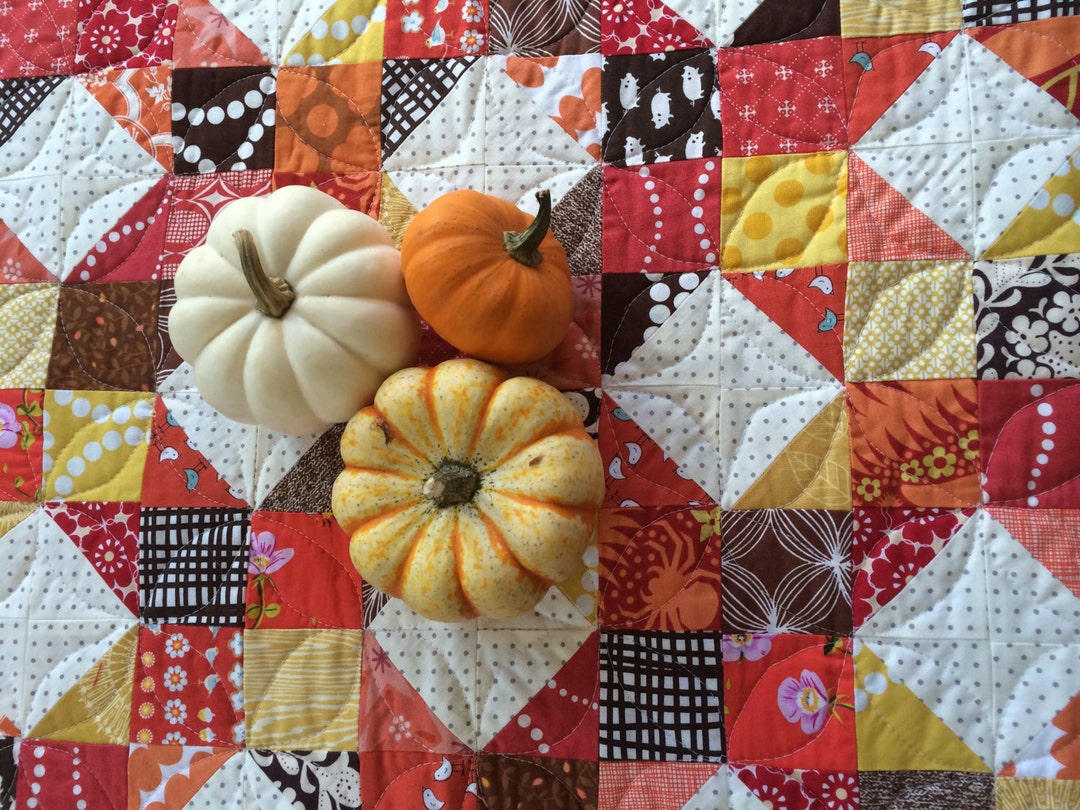 Modern Fall Table Runner - Etsy