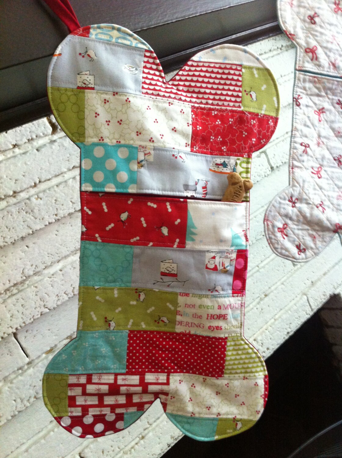 Dog Bone Stockings PATTERN PDF FILE | Etsy Canada