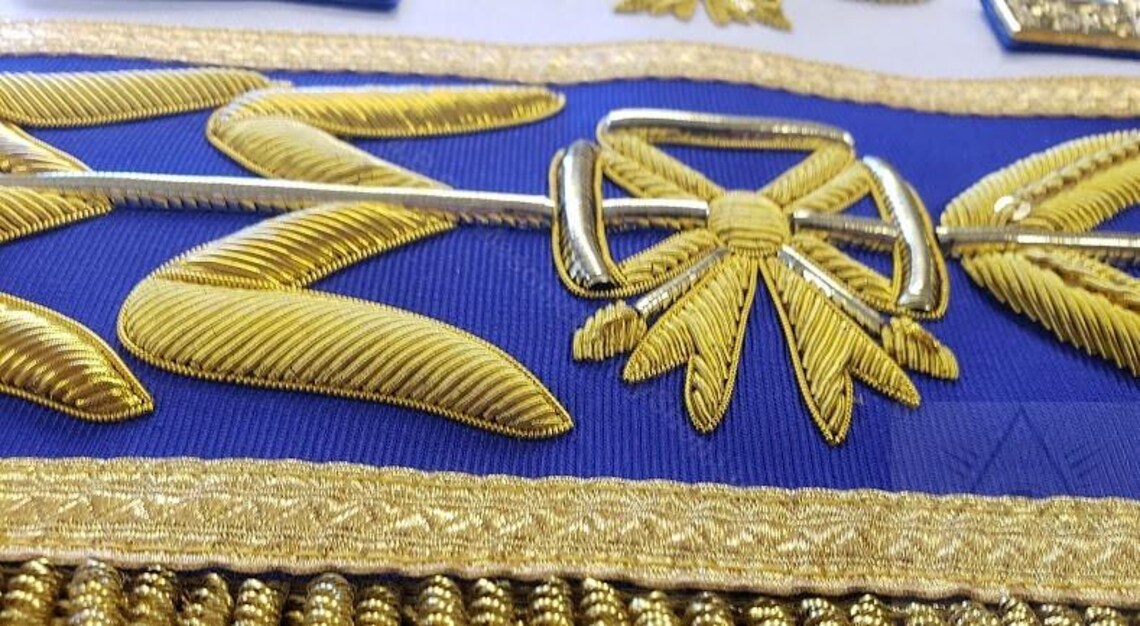 Masonic Grand Master Apron, Masonic Lodge Apron, Masonic Craft Grand ...