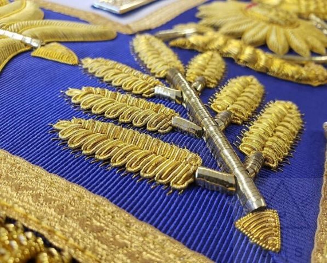 Masonic Grand Master Apron, Masonic Lodge Apron, Masonic Craft Grand ...