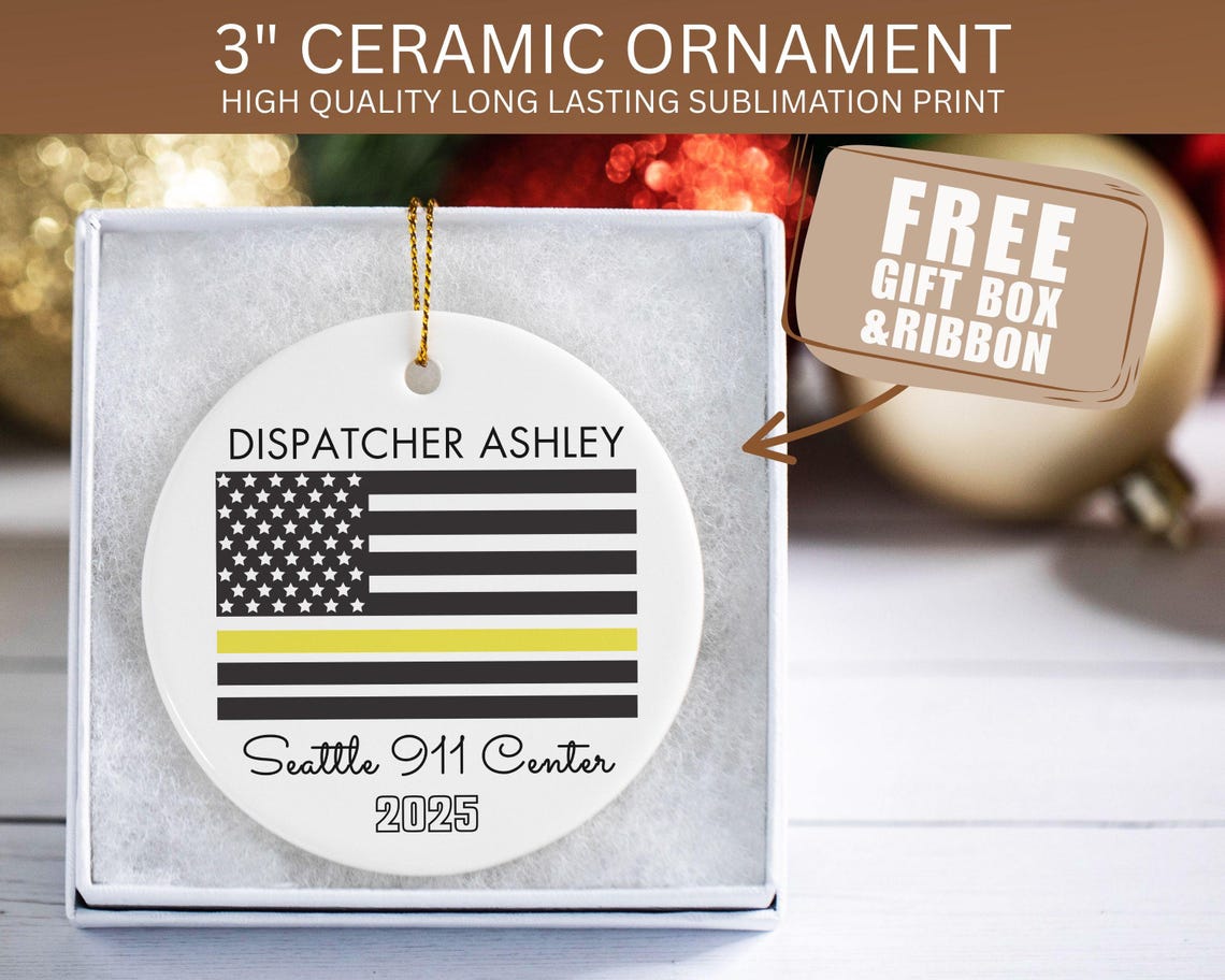 911 Dispatcher Gift Personalized , 911 Dispatcher Gifts of Appreciation ...