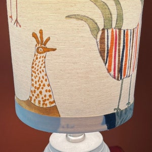 Lamp and Shade, Lampshade and Lamp, Accent Lamp, Farm House Lamp, Chick ...