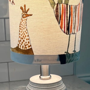 Lamp and Shade, Lampshade and Lamp, Accent Lamp, Farm House Lamp, Chick ...