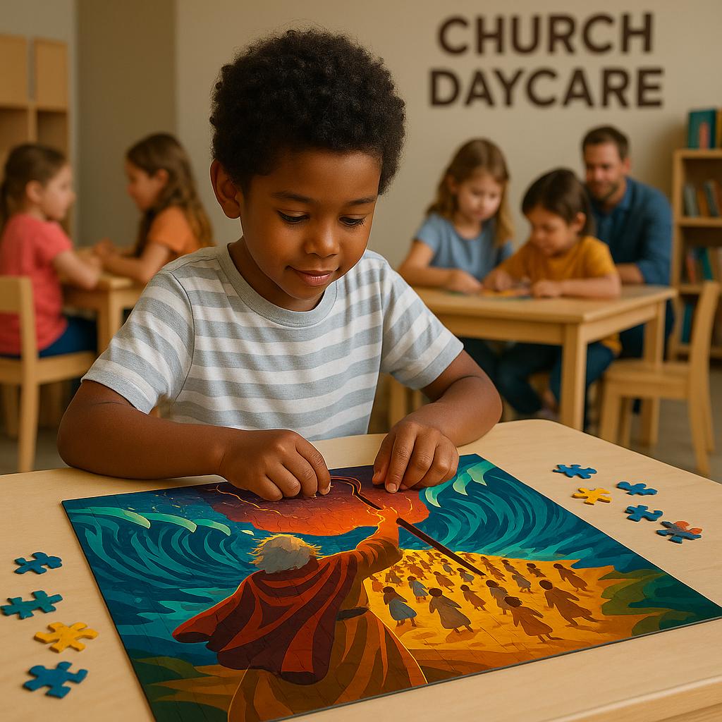 Faith Puzzle for Kids - 30 Pc Puzzle for Faith , Friends, Bible ...