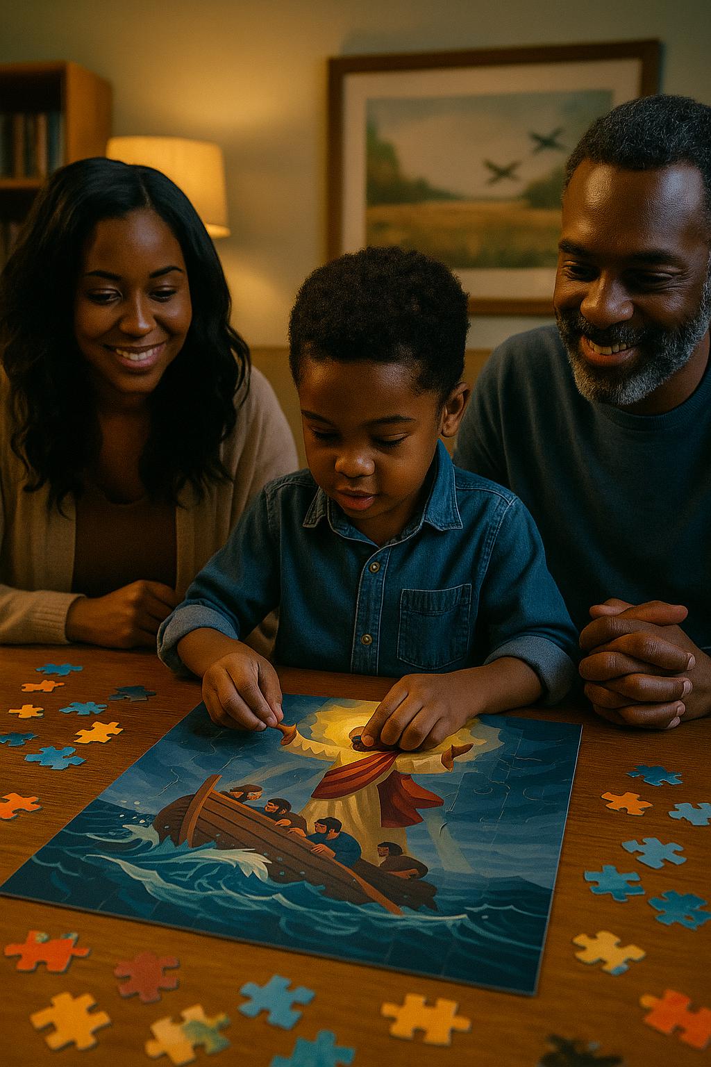 Faith Puzzle for Kids - 30 Pc Puzzle for Faith , Friends, Bible ...