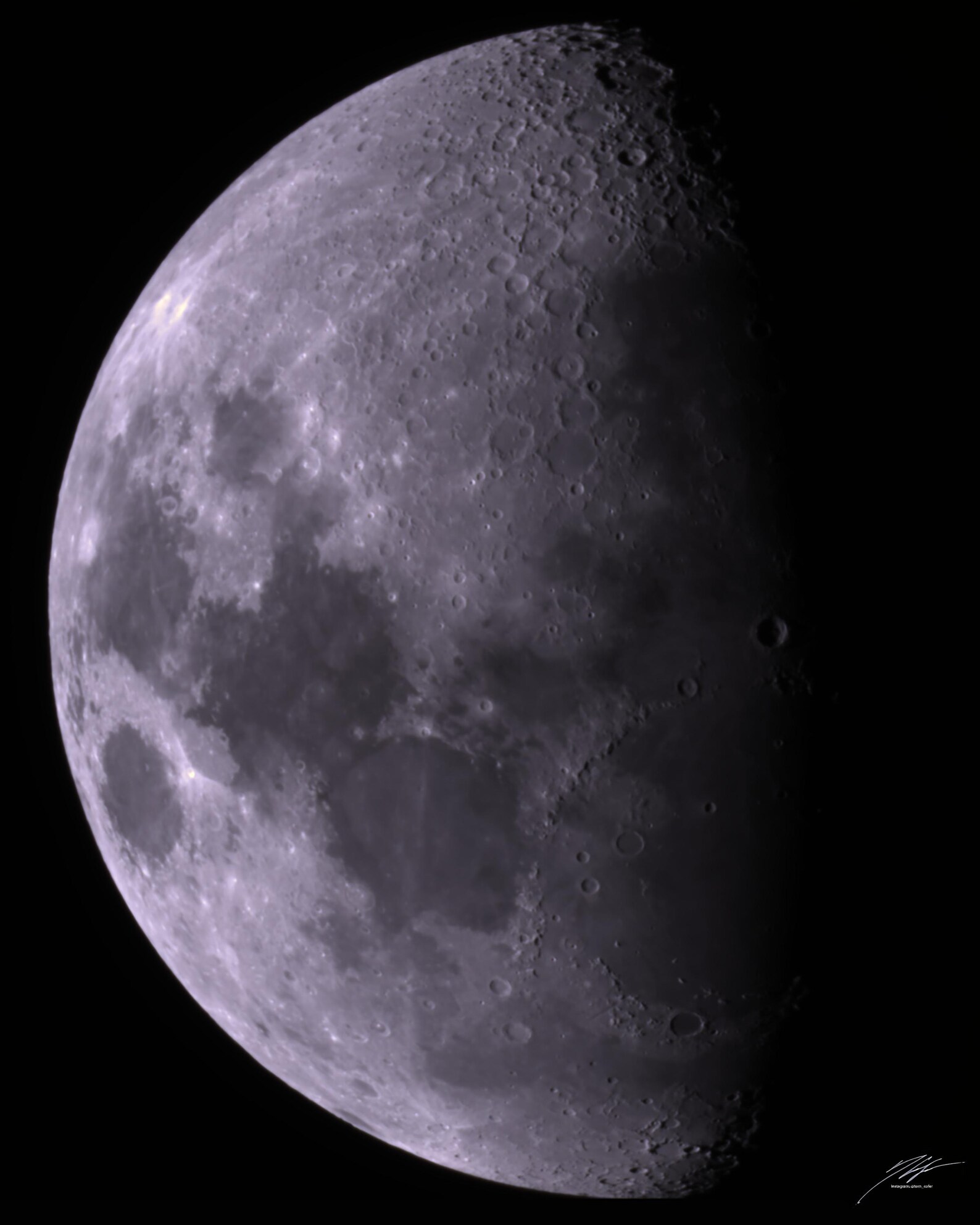 Lunar Phase Art Print: Gray Moon Photography, Bedroom Wall Decor - Etsy