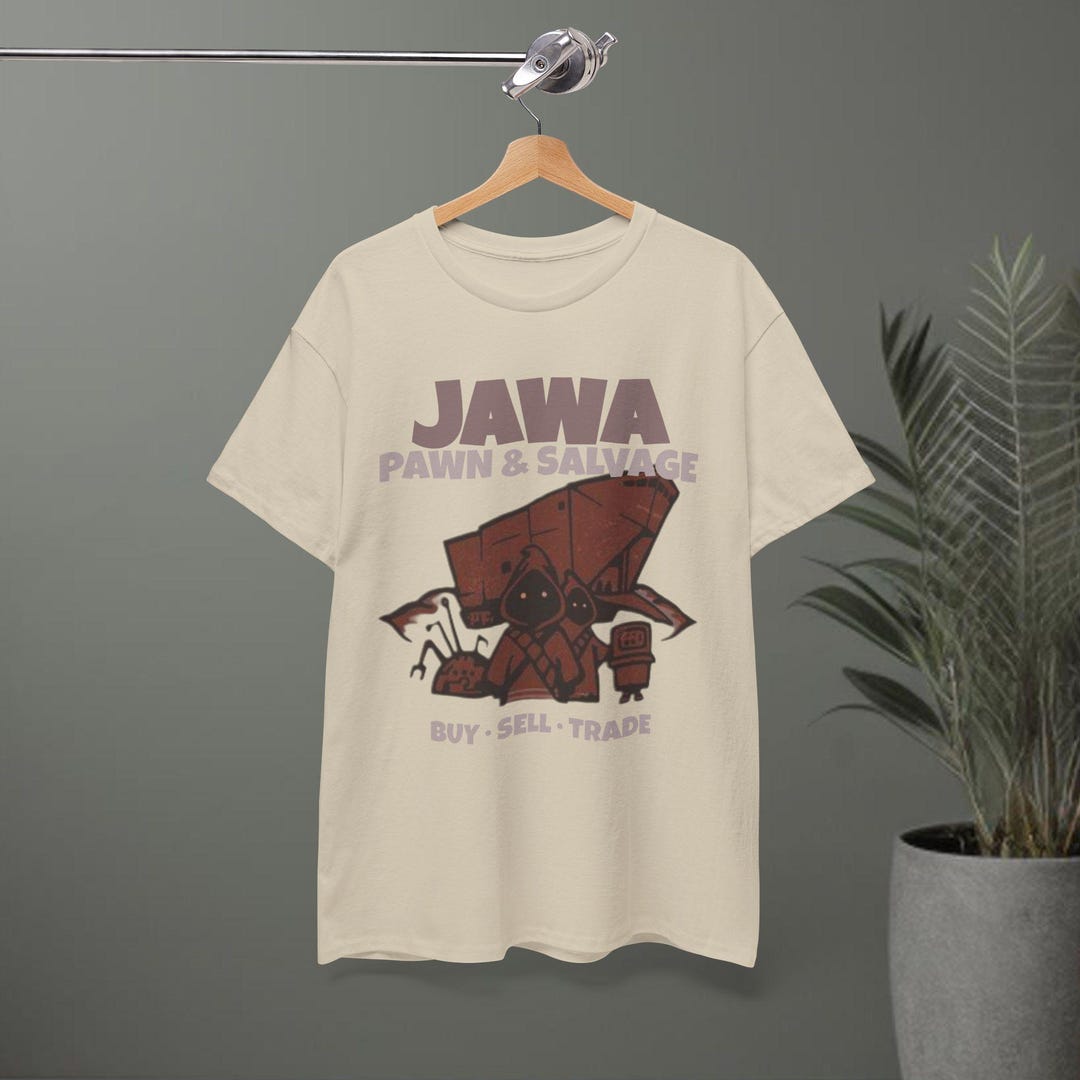JAWA Pawn & Salvage Graphic T-shirt: Vintage Style Collector's Tee - Etsy