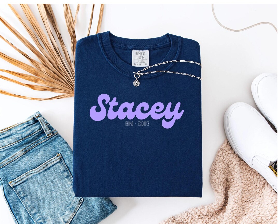 Bini Stacey T-shirt, Bini Casual Style, Perfect for Everyday Wear, Gift ...