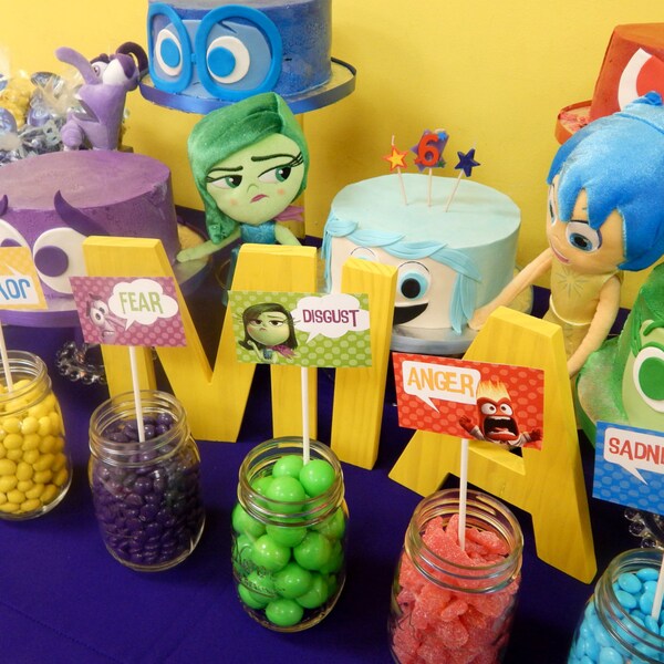 Inside Out Birthday - Etsy