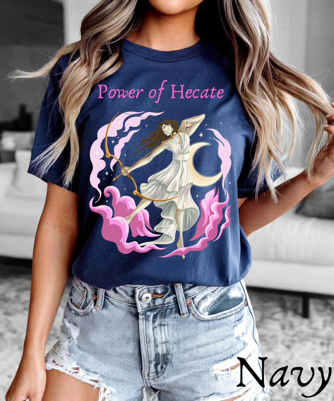 Hecate Art Nouveau T-shirt: Vintage Witch Goddess Wicca Shirt - Etsy