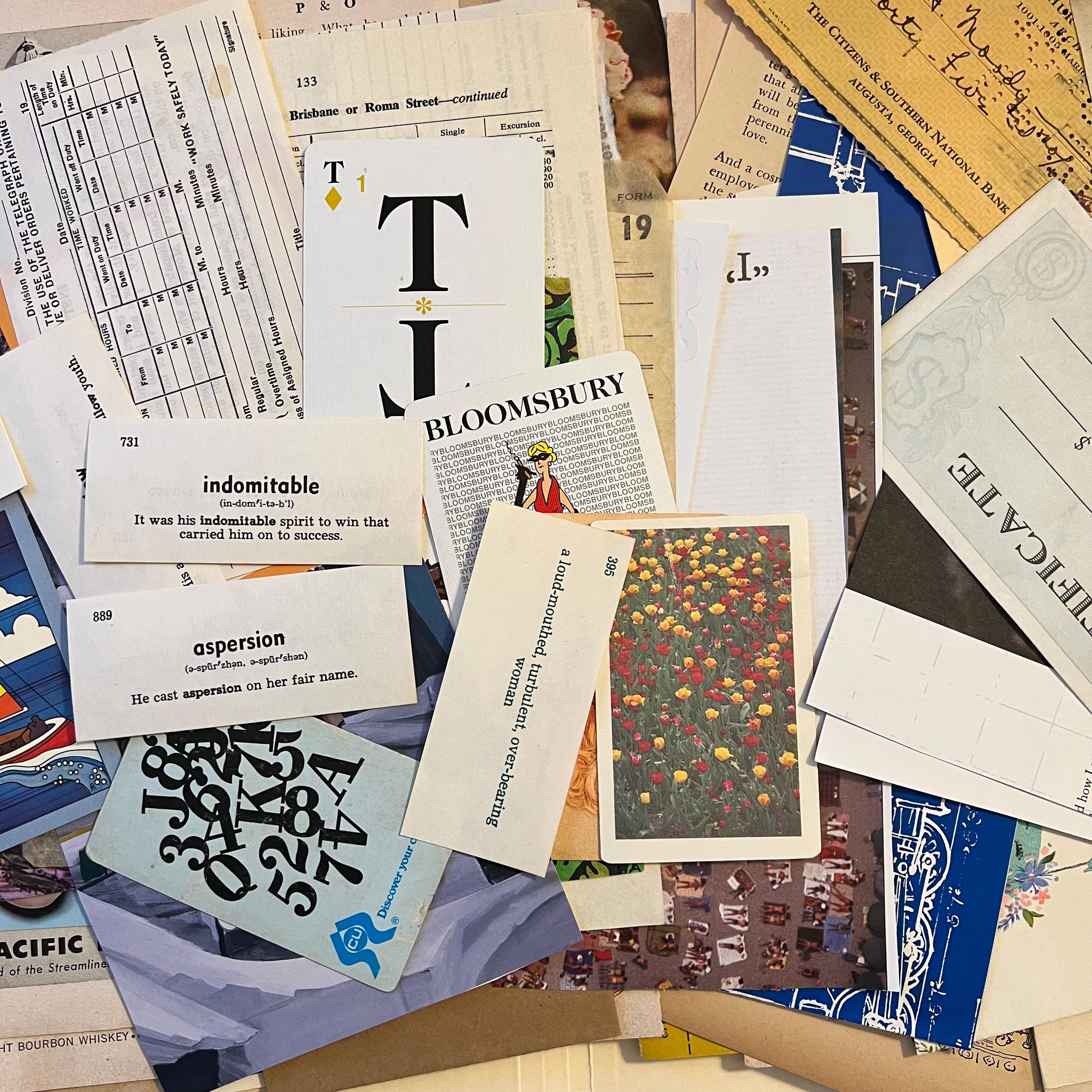 2 Pound Collage/junk Journal Paper Pack - Etsy