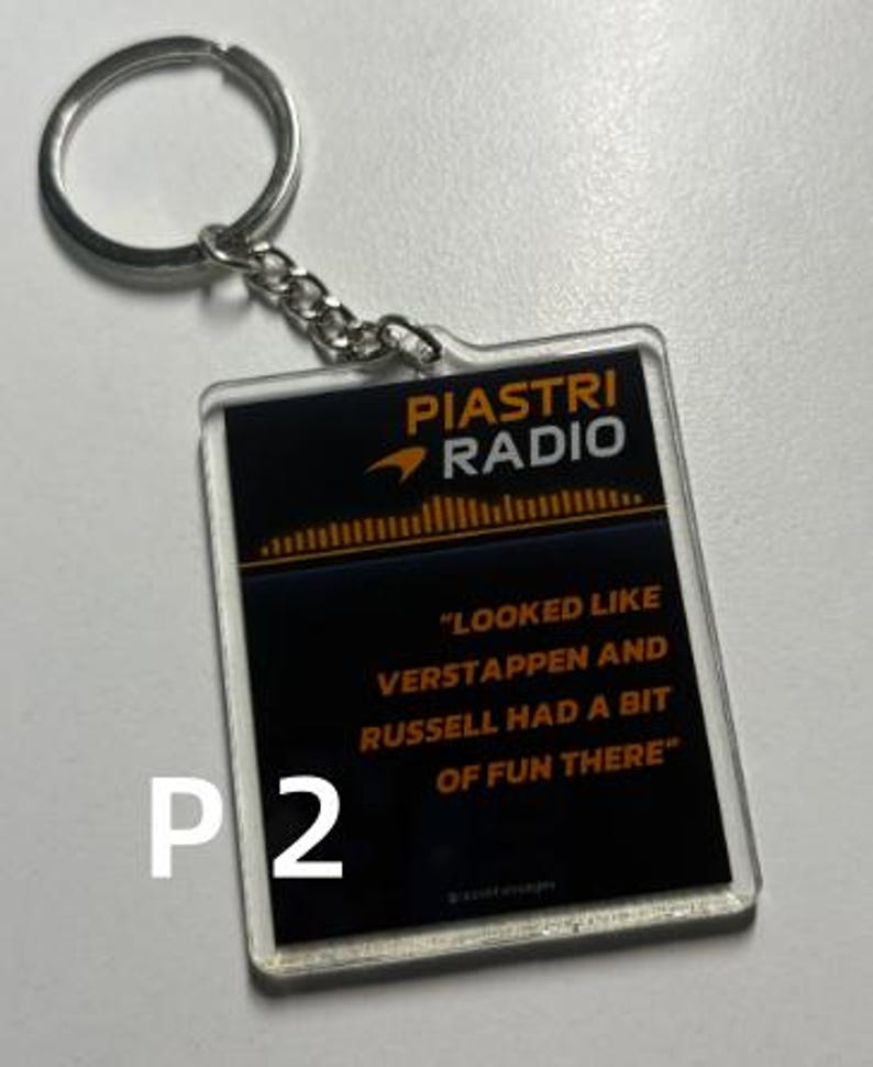 Fan Art F1 Keychain Team Radio - Etsy UK