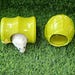 Bamboo Style Hamster Hideout, Hand-painted Pet House, Ceramics Bamboo ...