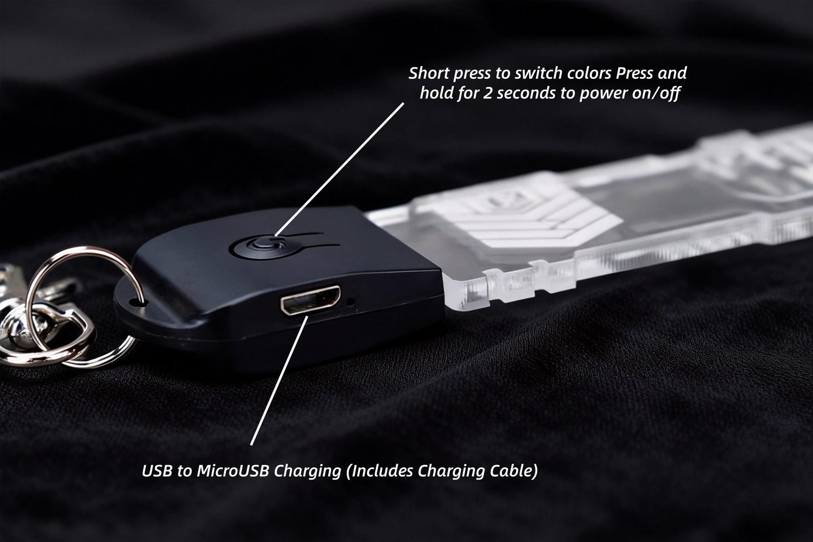 Llavero iluminado con chip de alma RELIC de Arasaka de Cyberpunk 2077 ...