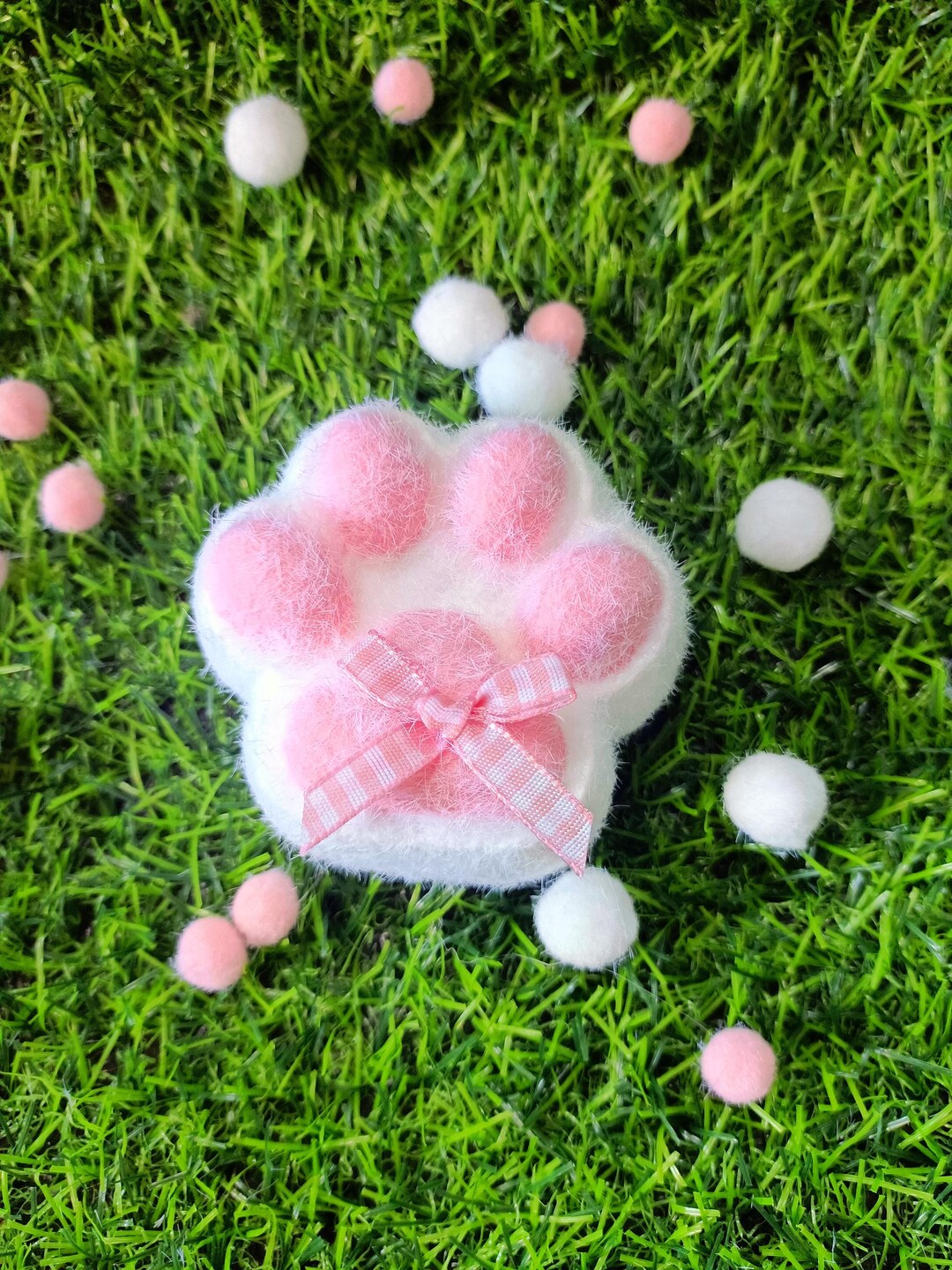 Squishy Cat Paw, Flexible Cat Paw, Squishy Toy, Pink White Cat Paws ...
