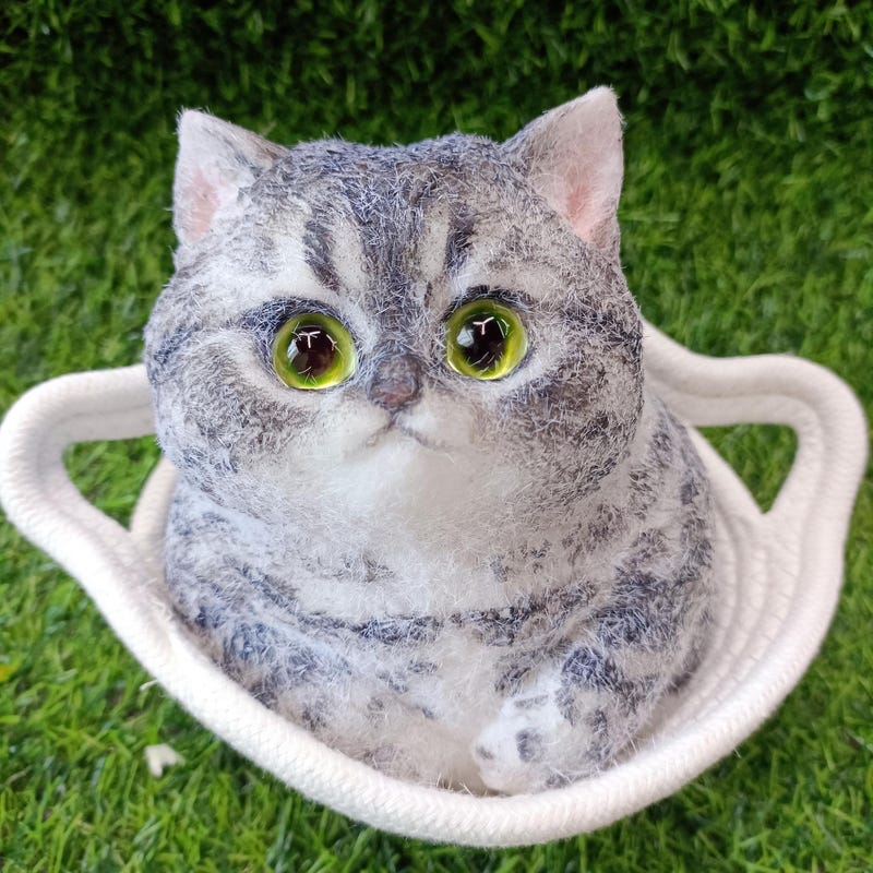 Realistic Cat Squishy - Etsy