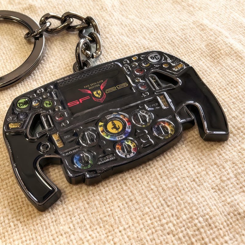 F1 Themed Keychain - Etsy UK