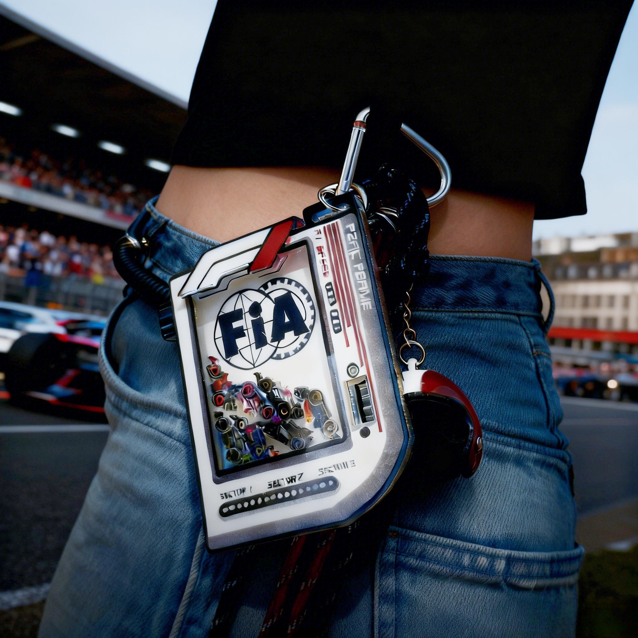 FIA Formula 1 Racing-themed Shakeable Keychain: an Edgy Must-have ...