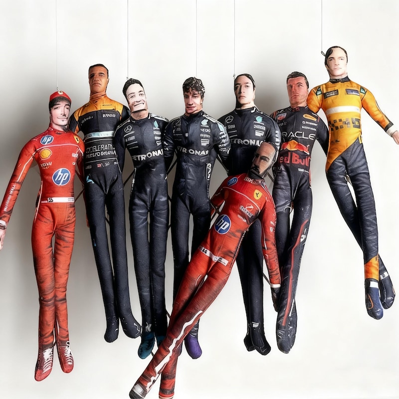 Formula 1 Driver Doll - Etsy