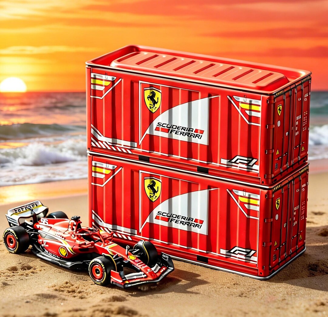 Fan-made F1 Container Tin Box | the Ultimate Storage Solution for Car ...