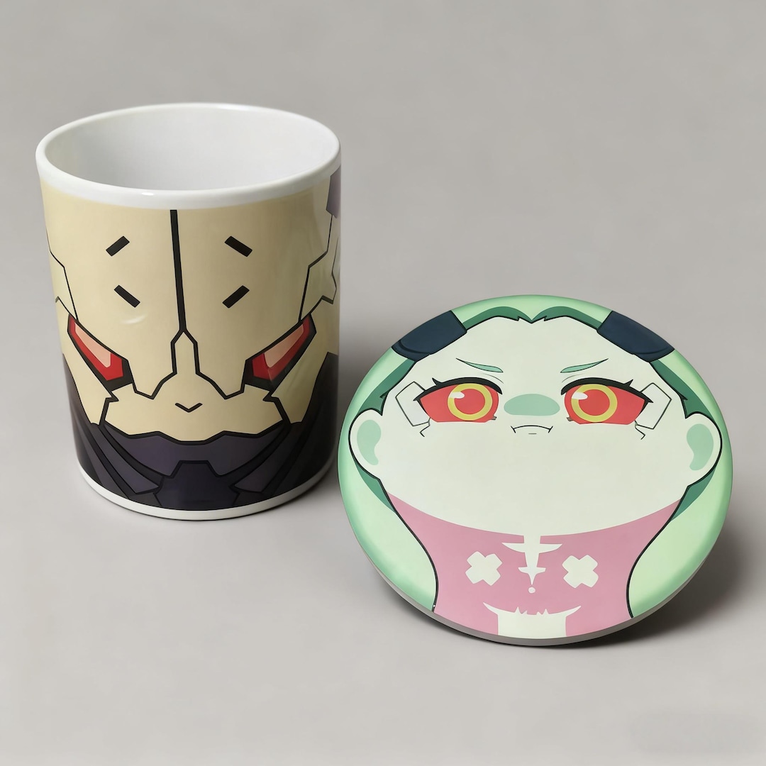 Rebecca Coaster/adam Smasher Mug:cyberpunk 2077 - Etsy UK