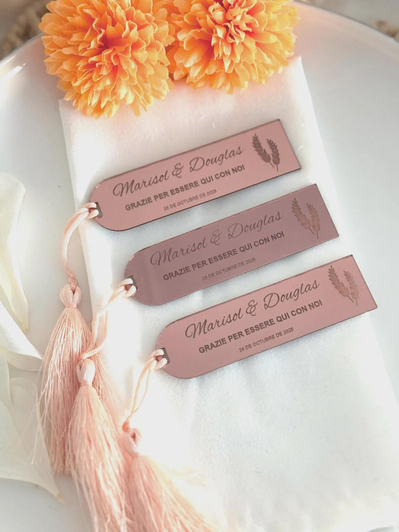 Personalized Wooden Place Cards – Wedding Name Tags, Table Seating ...
