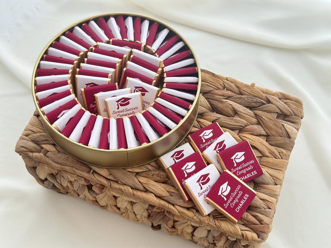 Personalized Graduation Chocolate Gifts, Custom Party Favors & Treats ...
