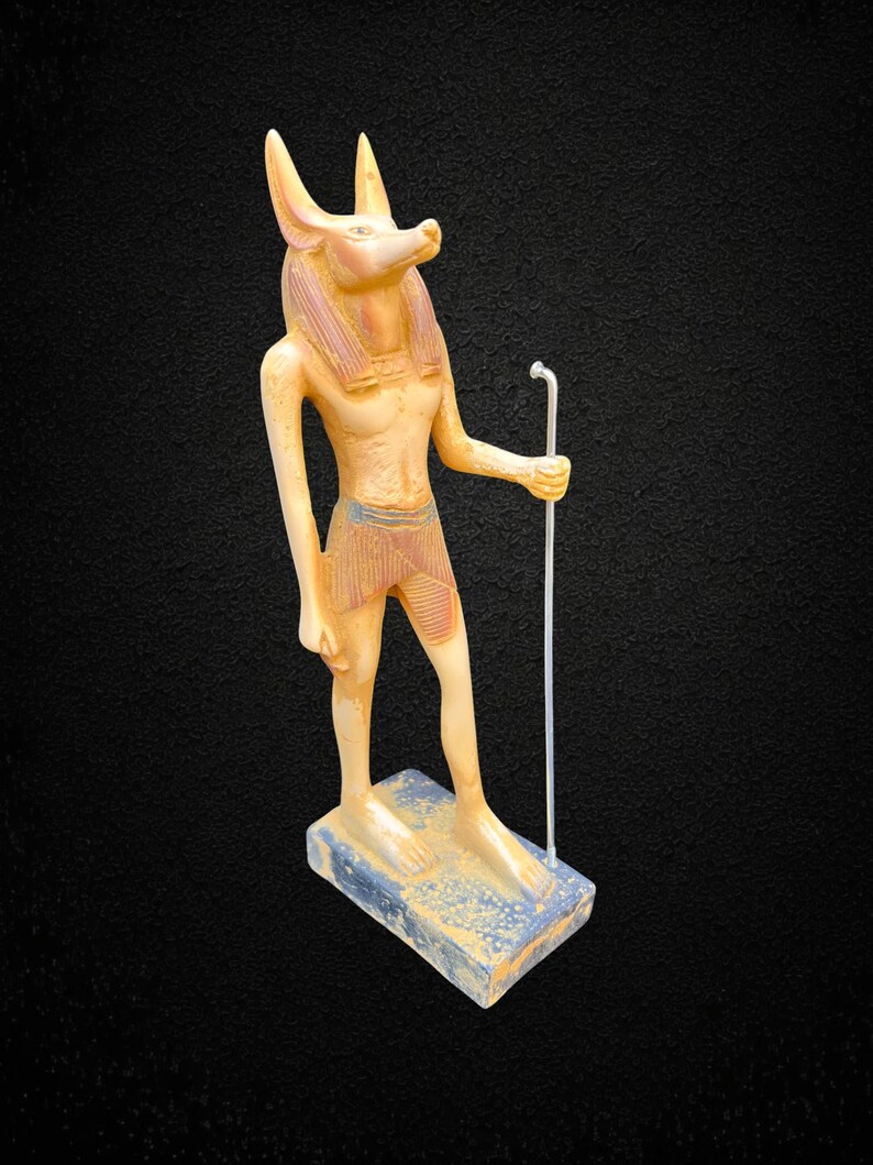 Anubis Guardian of the Afterlife Statue Made in Egypt - Etsy