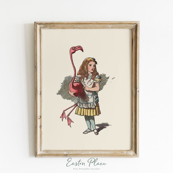 Antique Alice in Wonderland Art - Etsy