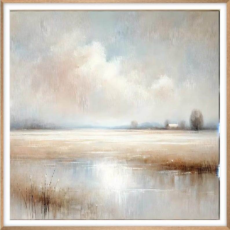 Minimalist Lake, Minimalist Landscape, Fine Art Landscape Print - Etsy