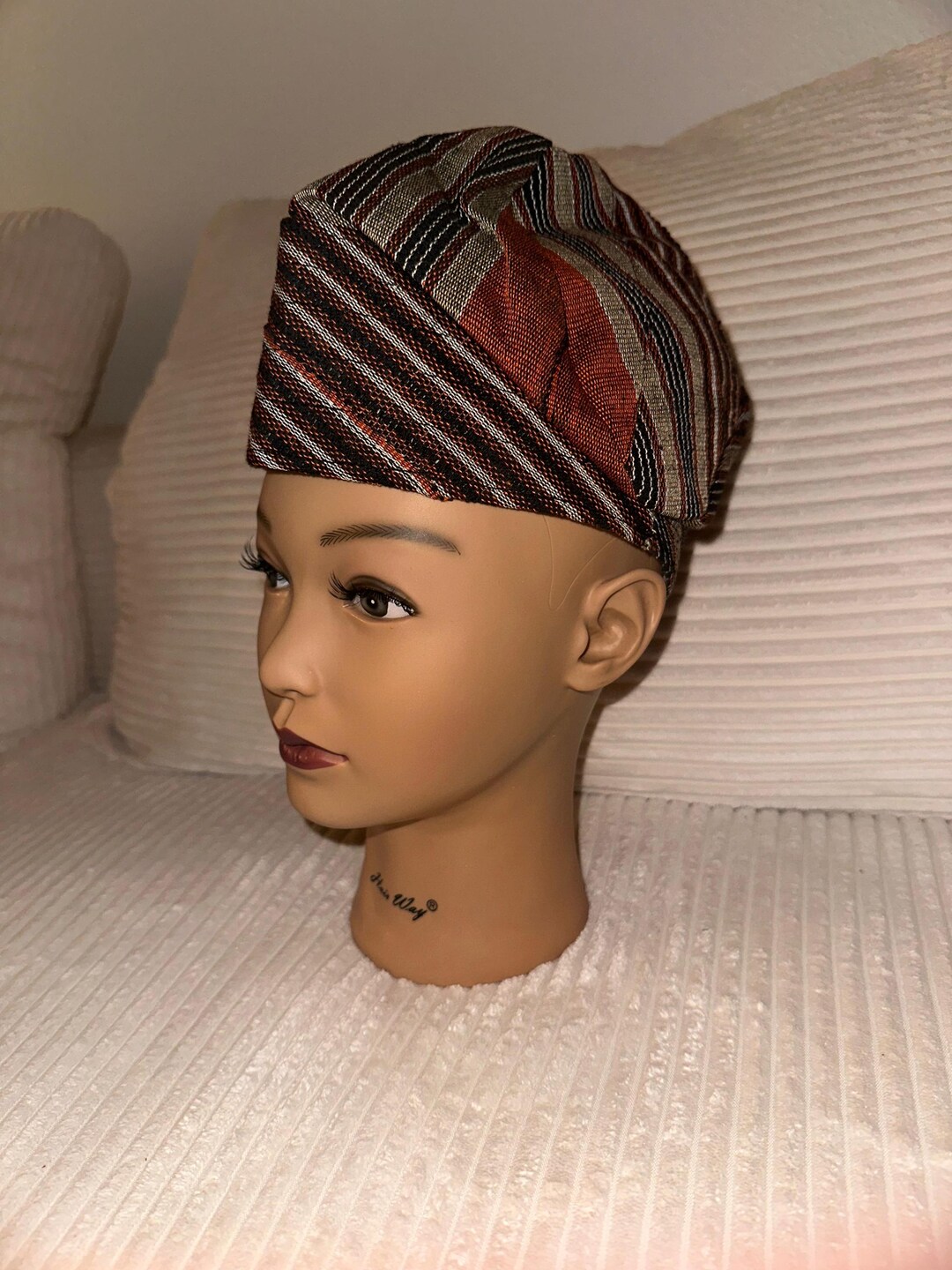 Igbo Ozo Velvet Cap: African Chieftaincy Wedding Hat - Etsy