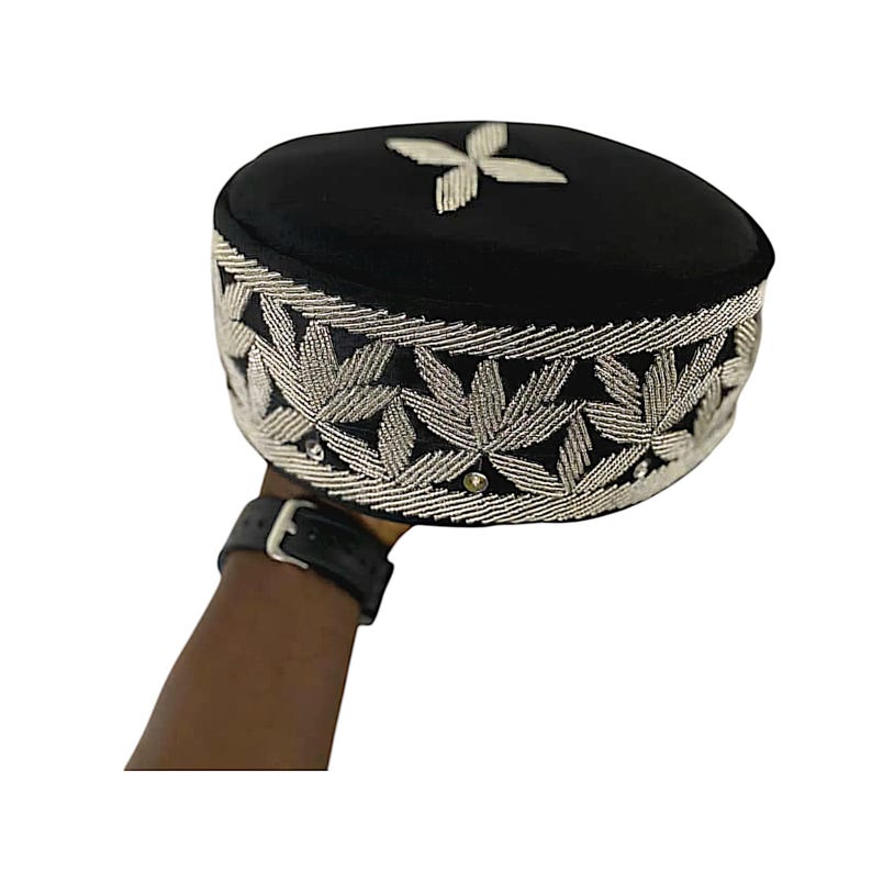 African Chieftaincy Wedding Hat. Igbo Ozo Cap, African Men's Wedding ...