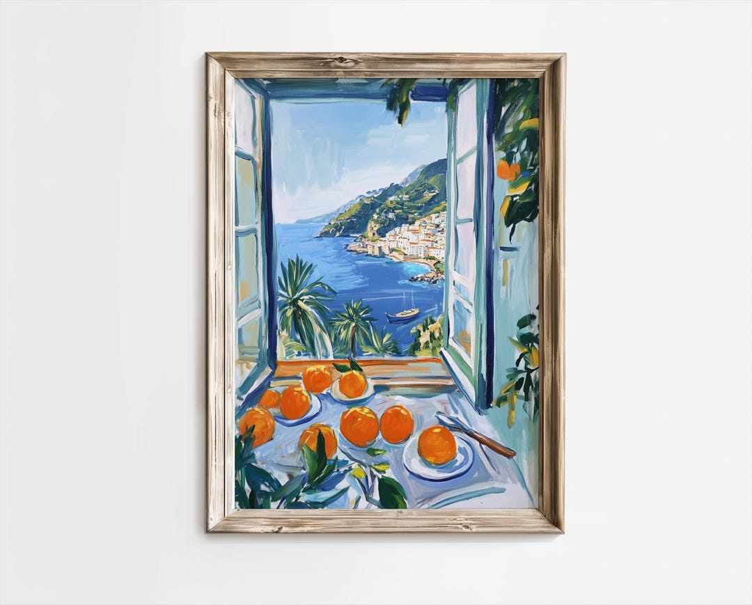 Henri Matisse Open Window Print | Fauvism Coastal Art (digital Download ...