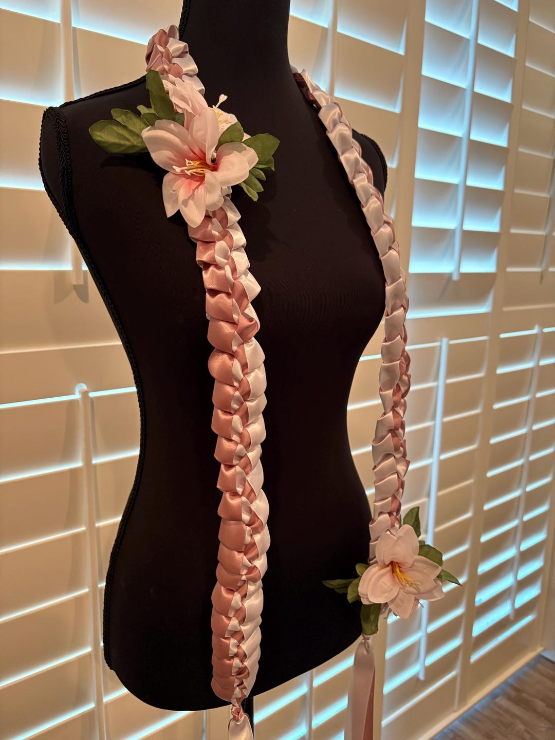 Graduation Lei - Ribbon Lei - Hawaiian Lei - Cord Lei - Flower Lei - Etsy
